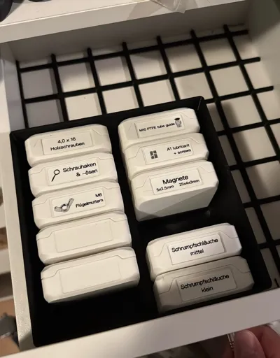 Ikea Kallax Drawer Gridfinity - Free 3D Print Model - MakerWorld