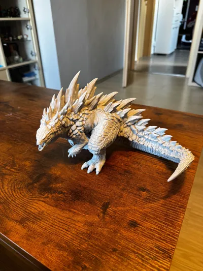 Godzilla, updated legs position and is adorable!! - Free 3D Print Model ...