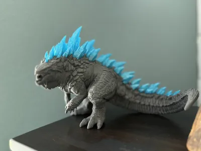 Godzilla, updated legs position and is adorable!! - Free 3D Print Model ...