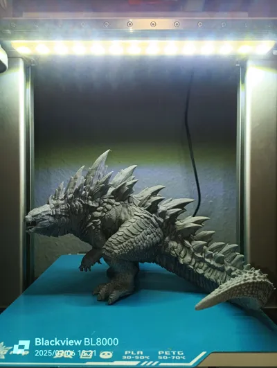 Godzilla, updated legs position and is adorable!! - Free 3D Print Model ...