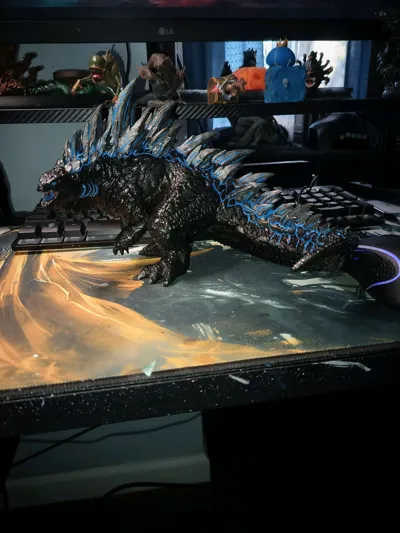 Godzilla, updated legs position and is adorable!! - Free 3D Print Model ...