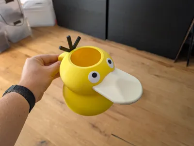 Sprayduck | Entonkanne | Psyduck Watering Can by Mishiro Studio MakerWorld: Download Free 3D Models