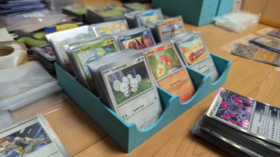 TCG Card Sorting Tray by Crazyglue MakerWorld: Download Free 3D Models