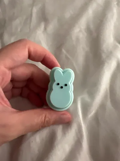 Easter Peeps Clicker Fidget Keychain - Free 3D Print Model - MakerWorld
