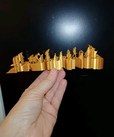 LOTR / Flip Text with The Felllowship by Wantun MakerWorld: Download ...
