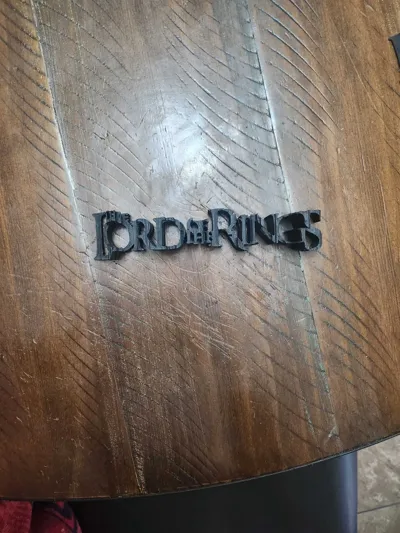 LOTR / Flip Text with The Felllowship by Wantun MakerWorld: Download ...