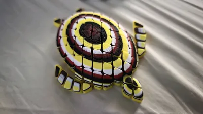 Tall Timmy The Flexi Sea Turtle by 3D_Grandpa MakerWorld: Download Free ...