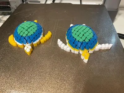 Tall Timmy The Flexi Sea Turtle by 3D_Grandpa MakerWorld: Download Free ...