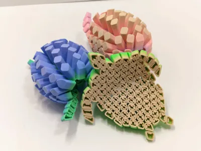 Tall Timmy The Flexi Sea Turtle by 3D_Grandpa MakerWorld: Download Free ...