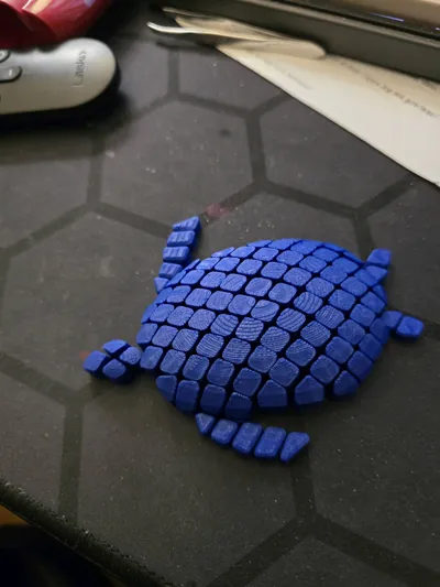 Tall Timmy The Flexi Sea Turtle by 3D_Grandpa MakerWorld: Download Free ...