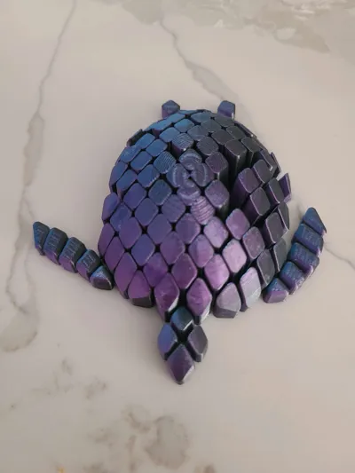 Tall Timmy The Flexi Sea Turtle by 3D_Grandpa MakerWorld: Download Free ...