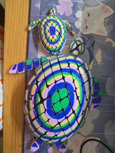 Tall Timmy The Flexi Sea Turtle by 3D_Grandpa MakerWorld: Download Free ...