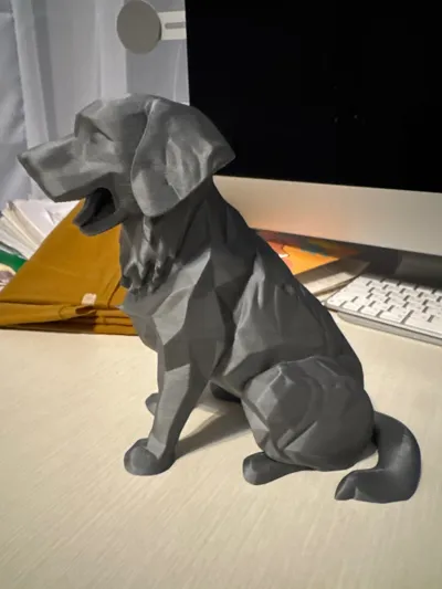Low Poly Golden Retriever by Joka14 MakerWorld: Download Free 3D Models
