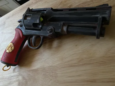 Hellboy – Good Samaritan Revolver Prop Replica - Free 3D Print Model ...