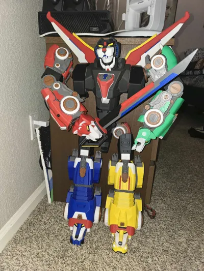 VOLTRON – Defender of the Universe by 3dwbMakerWorld: Download Free 3D Models