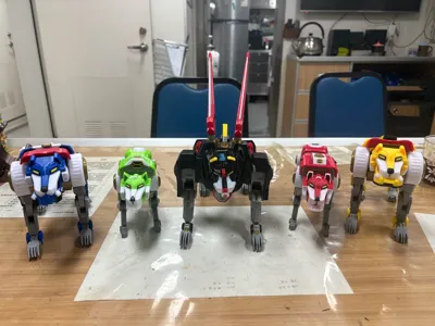 VOLTRON – Defender of the Universe - Free 3D Print Model - MakerWorld