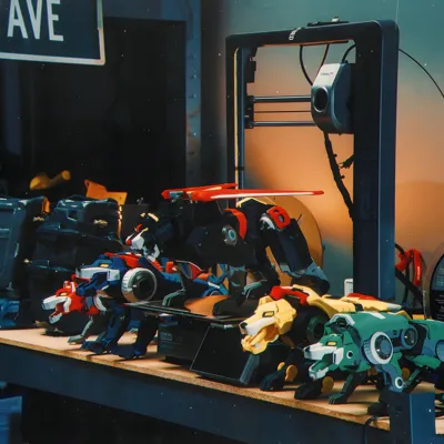 VOLTRON – Defender of the Universe - Free 3D Print Model - MakerWorld