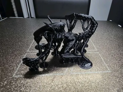 Xenomorph Pose 3 - Crawling - Alien by Dungeons And Starships ...