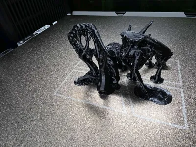 Xenomorph Pose 3 - Crawling - Alien by Dungeons And Starships ...