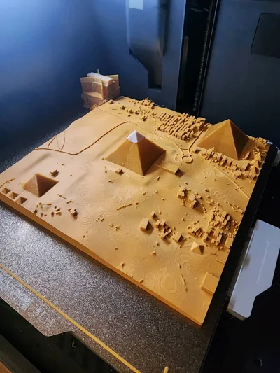 The Great Pyramids of Giza by Micropolitan MakerWorld: Download Free 3D ...