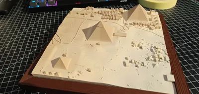 The Great Pyramids of Giza - Free 3D Print Model - MakerWorld
