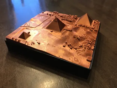The Great Pyramids of Giza by Micropolitan MakerWorld: Download Free 3D ...
