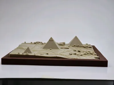 The Great Pyramids of Giza by Micropolitan MakerWorld: Download Free 3D ...
