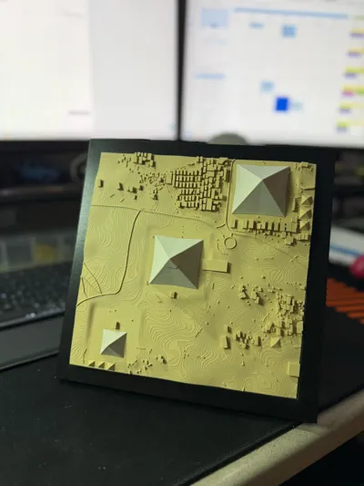 The Great Pyramids of Giza - Free 3D Print Model - MakerWorld
