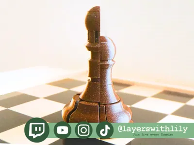 Transforming Pawn by Coffey Manufactury MakerWorld: Download Free 3D Models