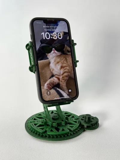 Rotating Phone Stand by 唐小袁 MakerWorld: Download Free 3D Models