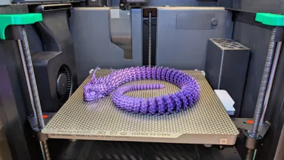 Rune Serpent - Print-in-Place Articulated Version - Year of the Snake ...