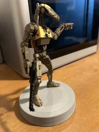 Battle Droid Figurine - Officer by Galactic Armory - MakerWorld