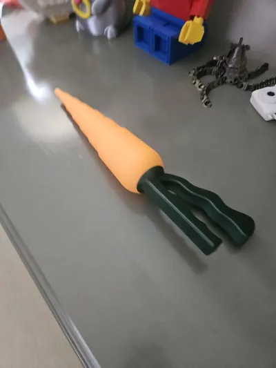 Collapsing Carrot Sword by kellerchen MakerWorld: Download Free 3D Models