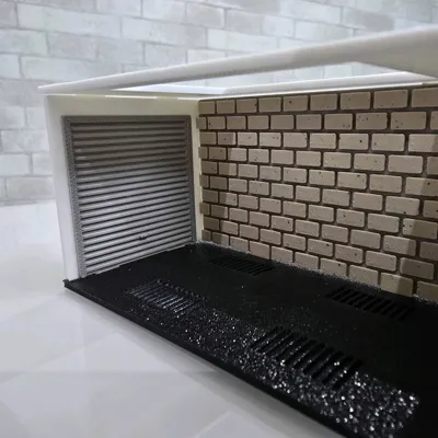 Diorama de garaje Hot Wheels por danshti MakerWorld: Descarga Modelos 3D Gratuitos