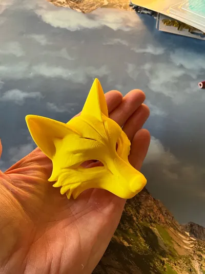 Fox Mask by Triple G Workshop MakerWorld: Download Free 3D Models