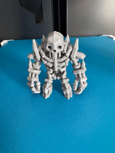 Bone Golem - DnD RPG Miniature Dungeons by drakeforge3d MakerWorld: Download Free 3D Models