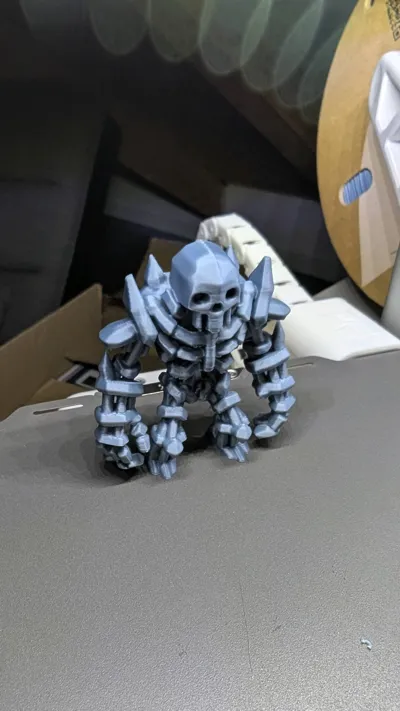 Bone Golem - DnD RPG Miniature Dungeons by drakeforge3d MakerWorld: Download Free 3D Models