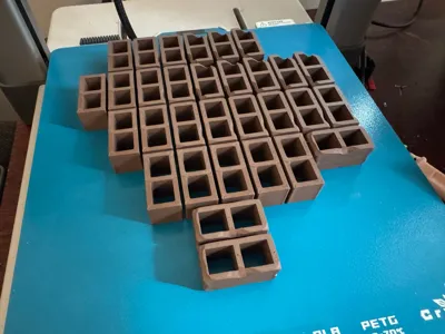 Stackable Miniature Cinder Blocks by KreativWerk MakerWorld: Download ...