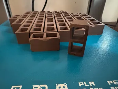 Stackable Miniature Cinder Blocks by KreativWerk MakerWorld: Download ...