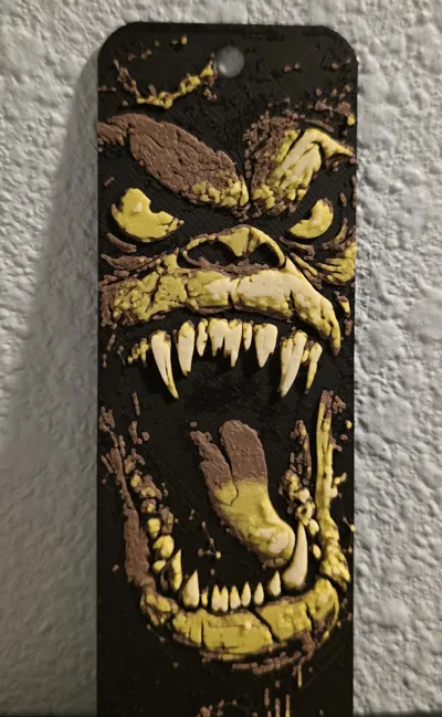 Bookmark - Gorilla monster by CoNcLuZiOnMakerWorld: Download Free 3D Models