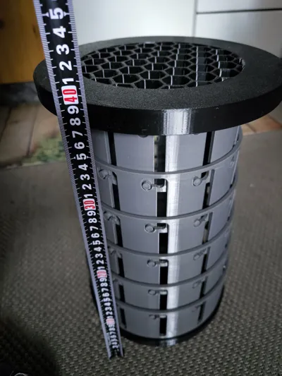 Heavy-Duty Collapsible Stool – Print-in-Place 40cm - Free 3D Print ...