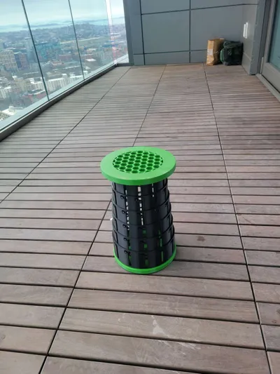 Heavy-Duty Collapsible Stool – Print-in-Place 40cm by d3rdav3 ...