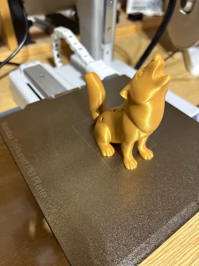 Howling Wolf Ocarina by IXPatch MakerWorld: Download Free 3D Models