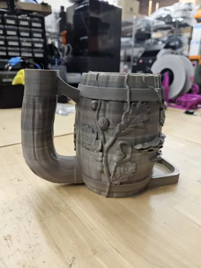 Druid’s Tankard Dice Tower & Can Holder by Shotime369 MakerWorld: Download Free 3D Models