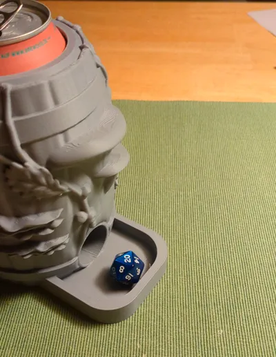 Druid’s Tankard Dice Tower & Can Holder by Shotime369 MakerWorld: Download Free 3D Models