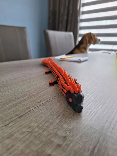 FlexiBuild Crystal Dragon by phoenix3dmodels MakerWorld: Download Free ...