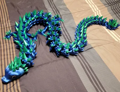 FlexiBuild Crystal Dragon by phoenix3dmodels MakerWorld: Download Free ...