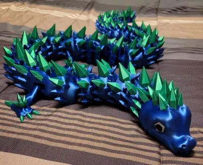 FlexiBuild Crystal Dragon by phoenix3dmodels MakerWorld: Download Free ...