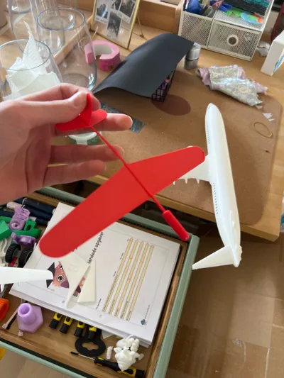 Mini Balanced Glider by AD-Concept MakerWorld: Download Free 3D Models