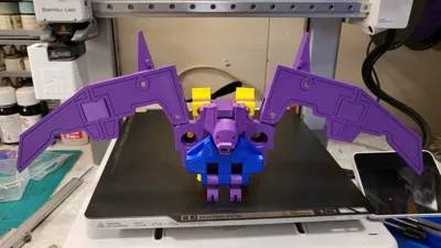 Transformers Ratbat by Levelup MakerWorld: Download Free 3D Models